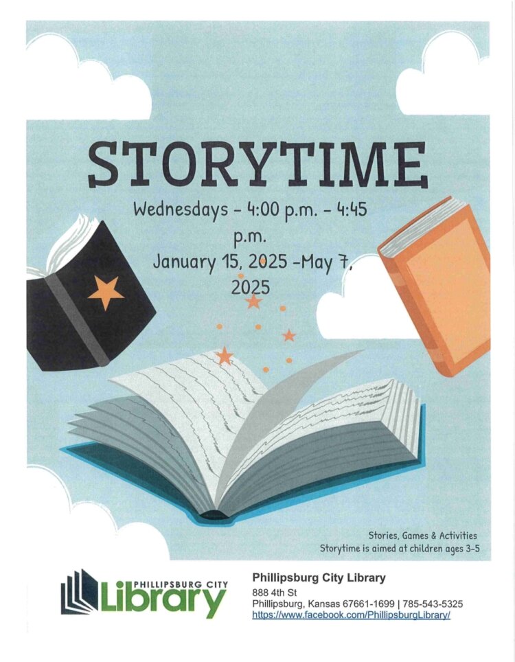 Storytime at the library – Phillipsburg City Library